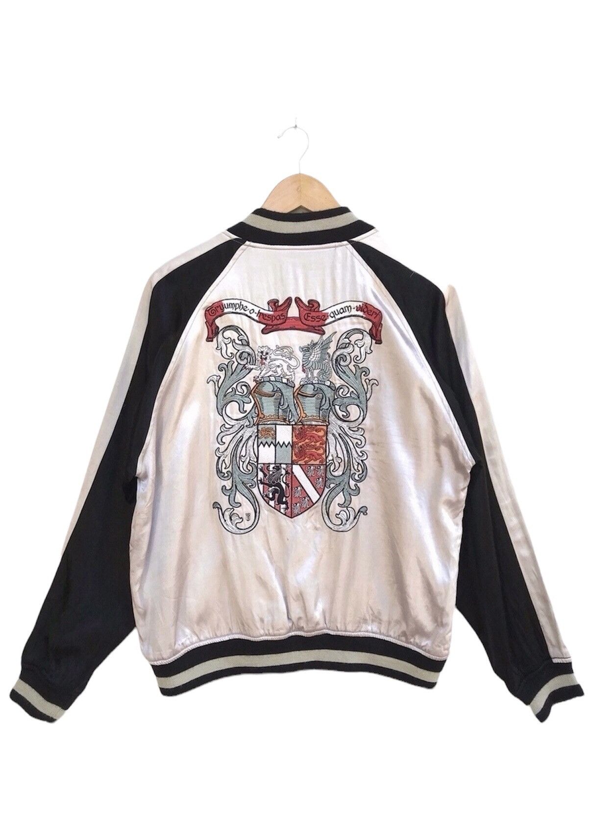 Sukajan Souvenir Jacket × Vintage Vintage Houston Sukajan Souvenir ...