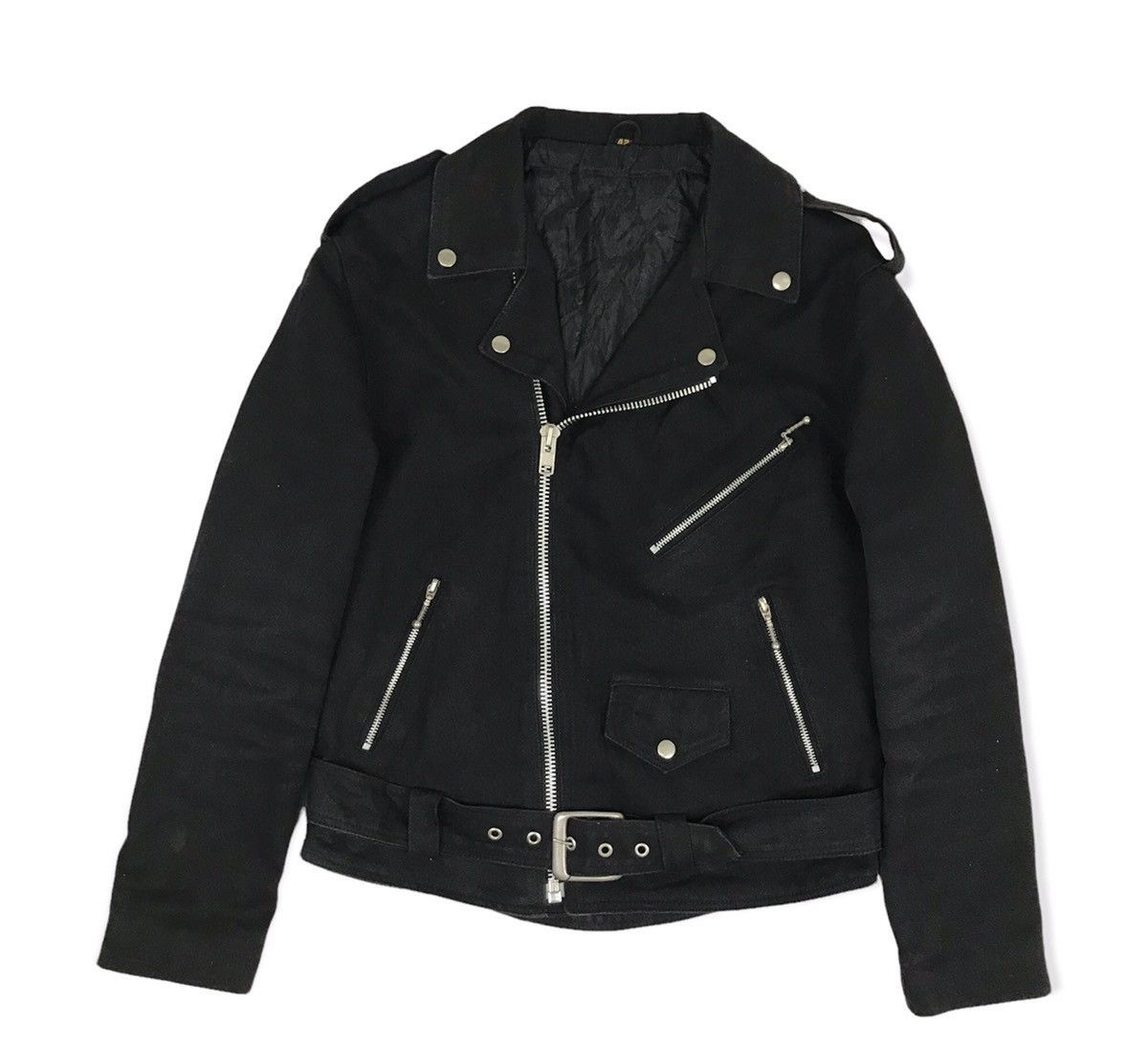 Vintage Vintage Double Collar Perfecto Denim Jacket | Grailed