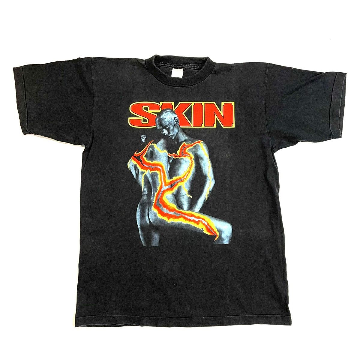 Vintage Skin band tee T-shirt vintage big logo body rock 90s 1994 | Grailed