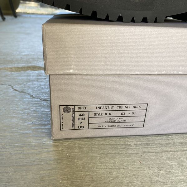 Oree New York Oree Infantry Lace Up Derby | Grailed