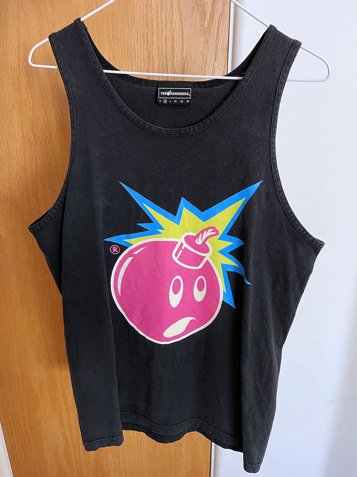 The Hundreds Neon Adam Bomb Tank (Vintage) [Great Shape] | Grailed