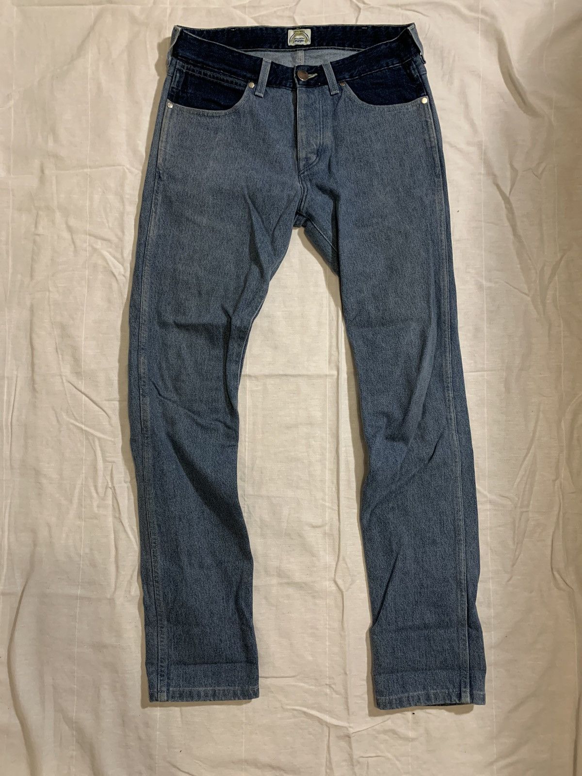 Vintage × Wrangler Peter Max x Wrangler slim fit jeans | Grailed