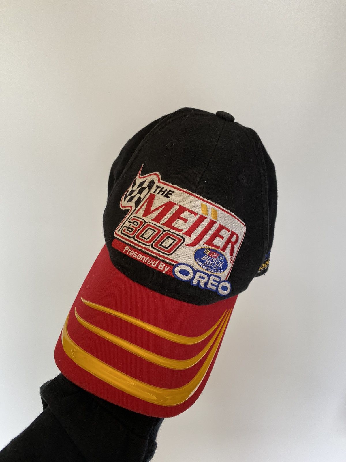 NASCAR × Racing × Vintage Vintage NASCAR Racing Oreo Cap | Grailed