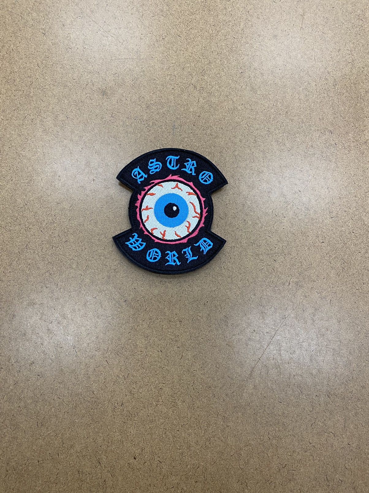 Travis Scott Astroworld 2021 Embroidered Patch (eyeball) | Grailed