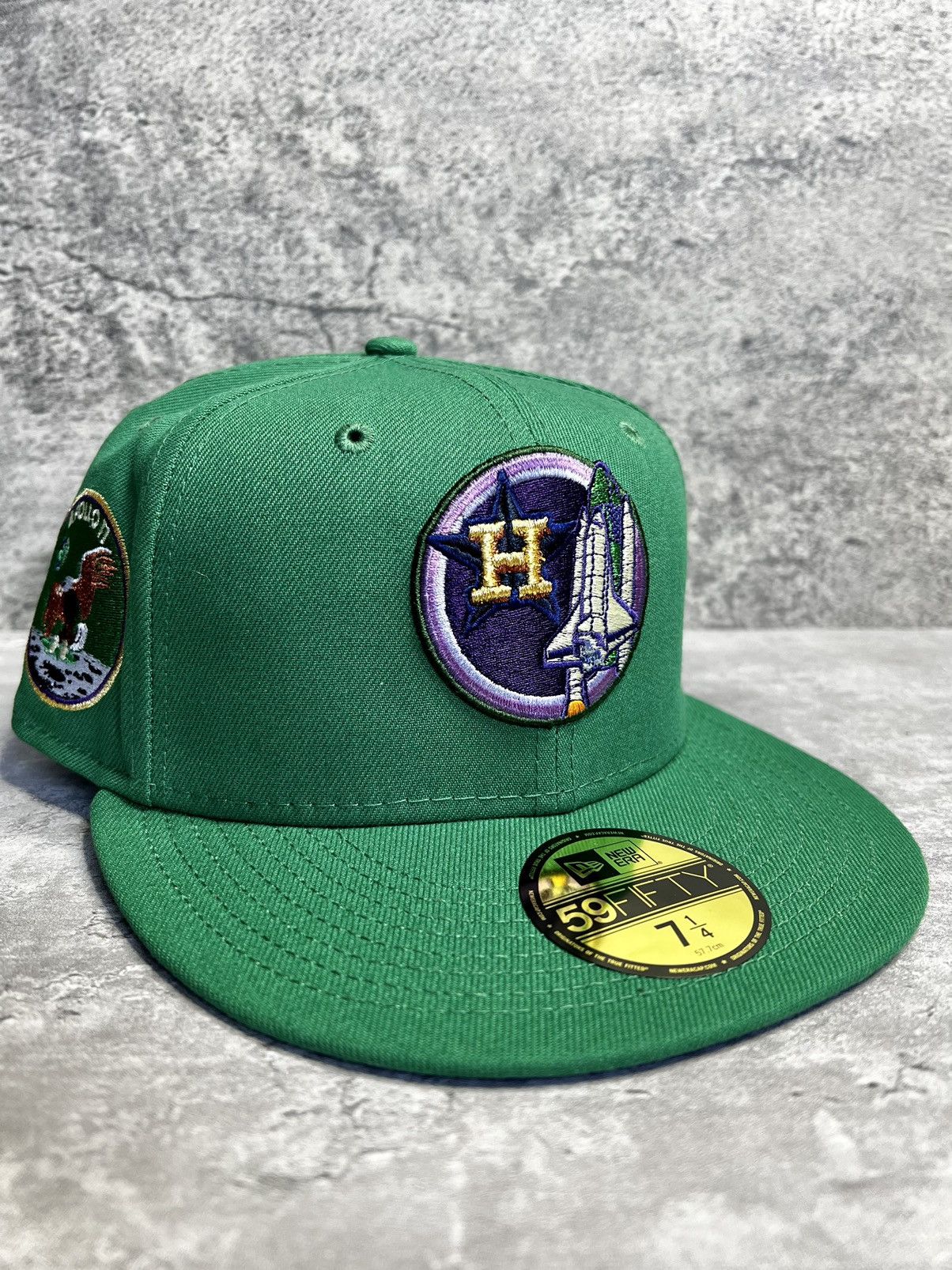 New Era 🚀 7 1/4 CapUSA Houston Astros Purple Sprite Apollo 11 | Grailed