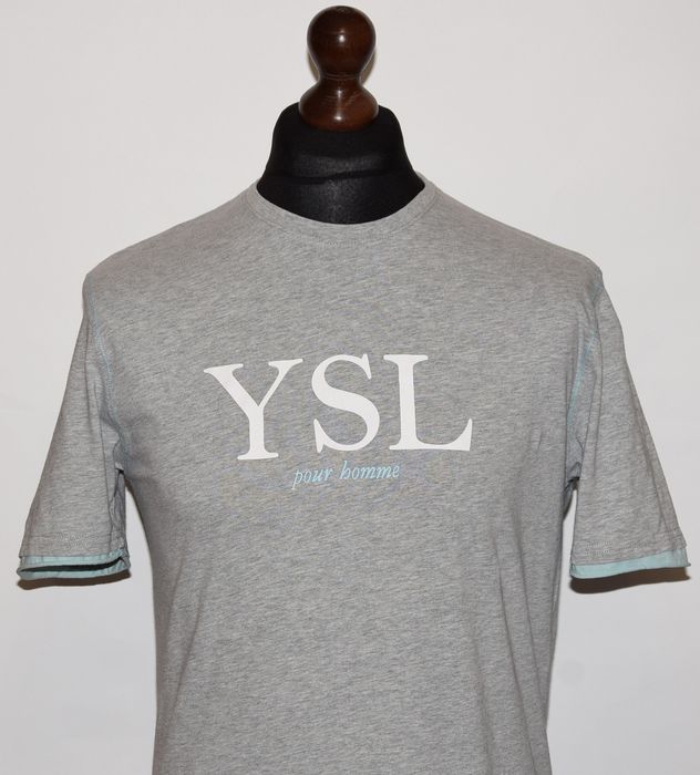 Yves Saint Laurent AUTHENTIC MEN'S YVES SAINT LAURENT YSL PRINTED LOGO ...
