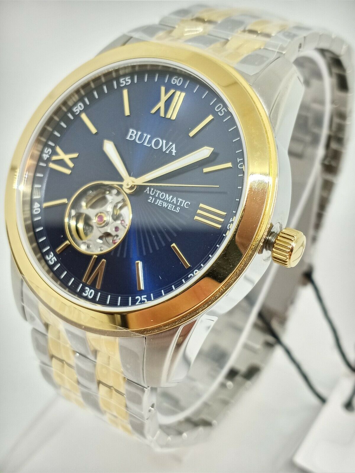 Bulova Bulova 98A263 Men’s 42mm Two Tone S/Steel Automatic Watch | Grailed