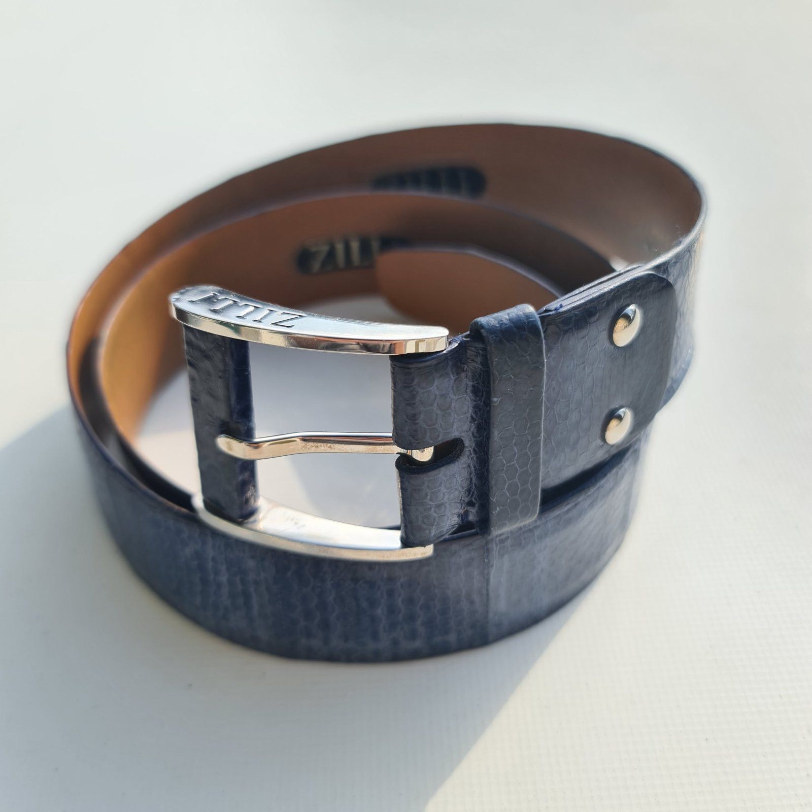 Zilli ZILLI Snakeskin belt | Grailed