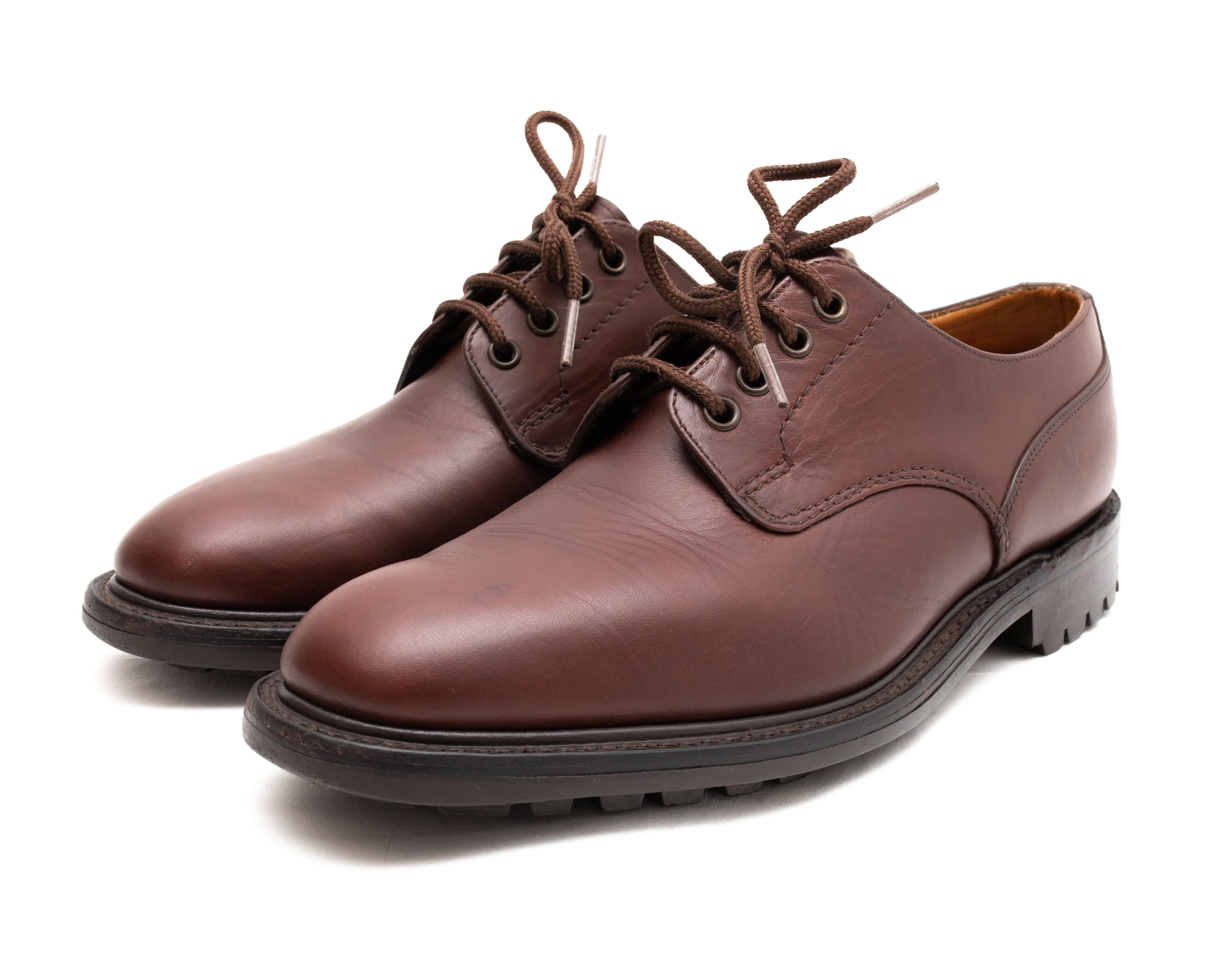 Loake LOAKE Epsom II Derby in Brown Leather | Grailed