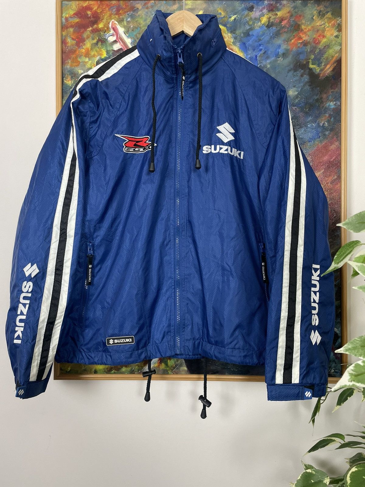 NASCAR × Racing × Vintage Vintage Suzuki Racing Jacket Hype Streetwear ...