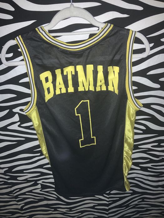 Vintage Batman logo basketball jersey | Grailed