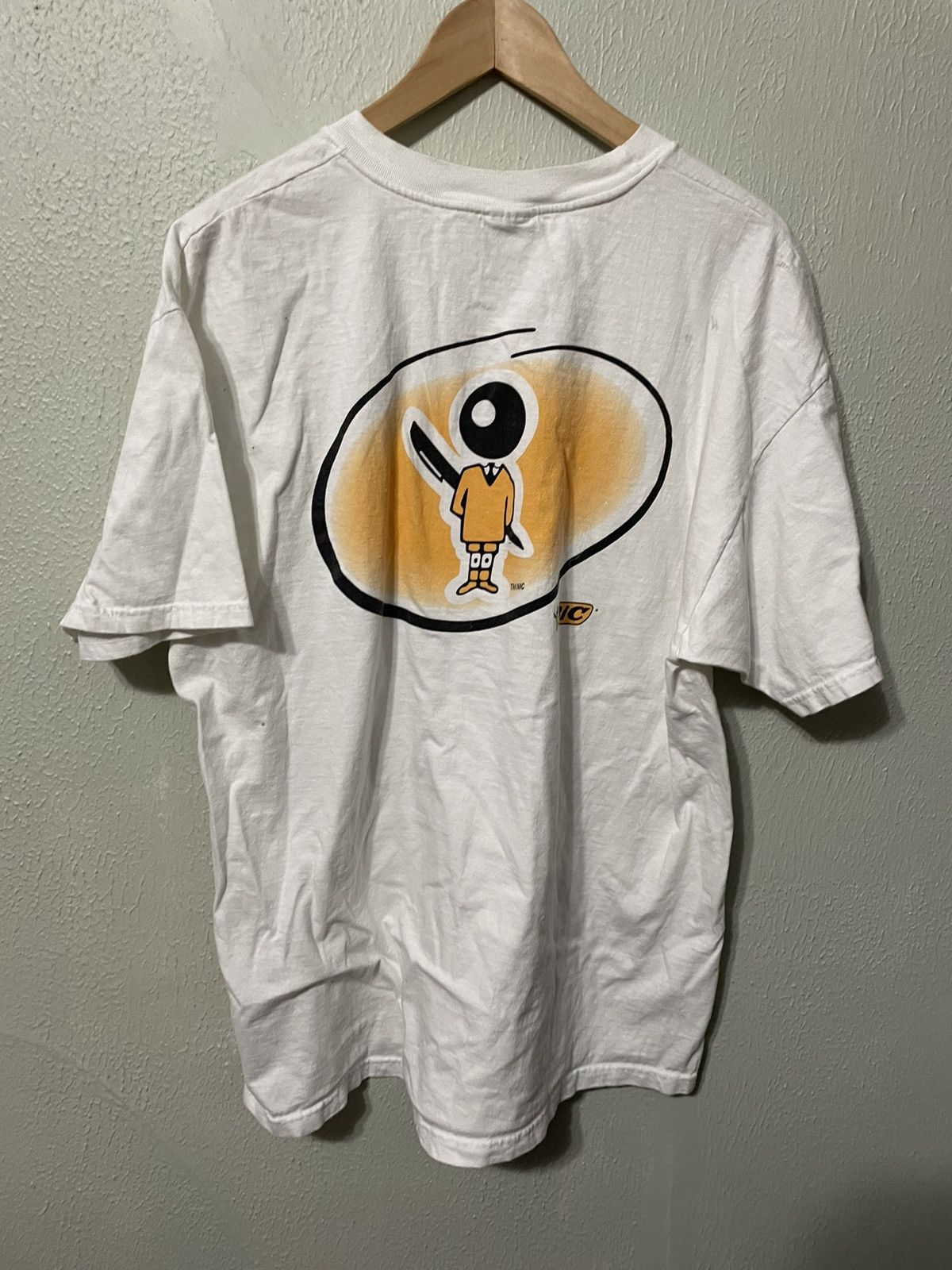 Vintage Vintage Bic Pop Art Logo T-Shirt | Grailed