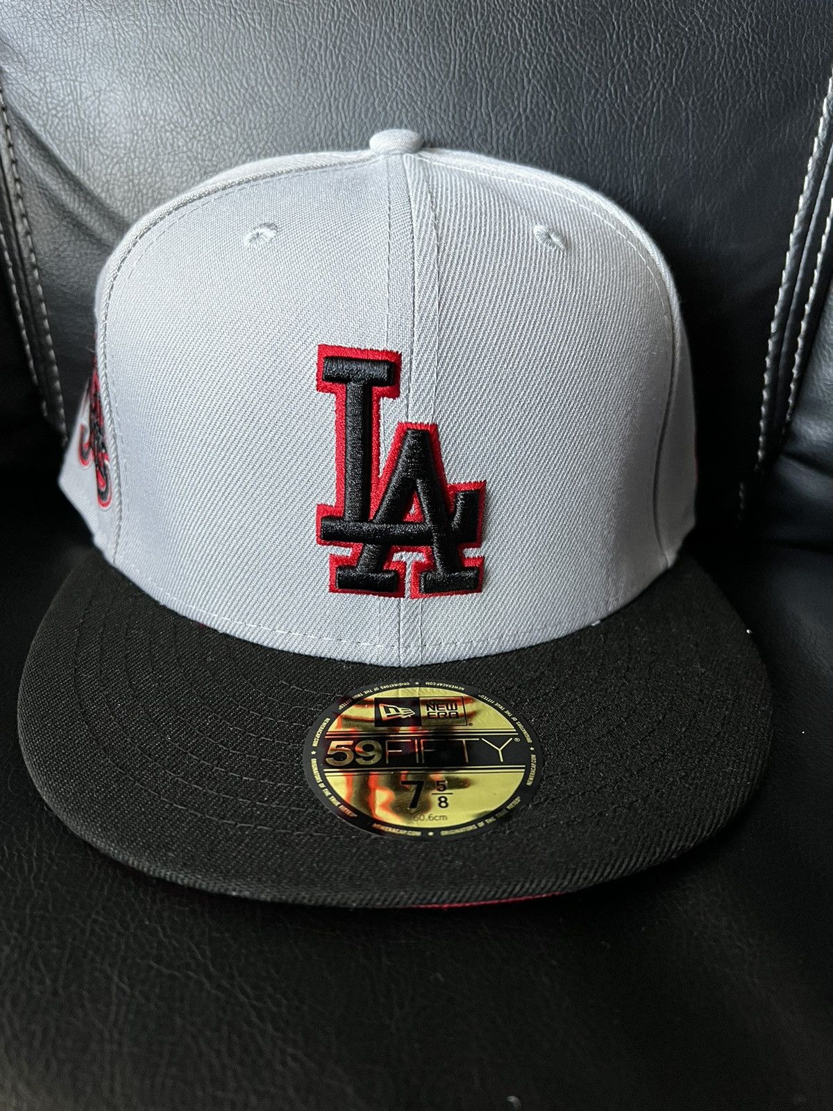 Hat Club × Lids × New Era New Era 59fifty Los Angeles Dodgers Lids 7 5/ ...