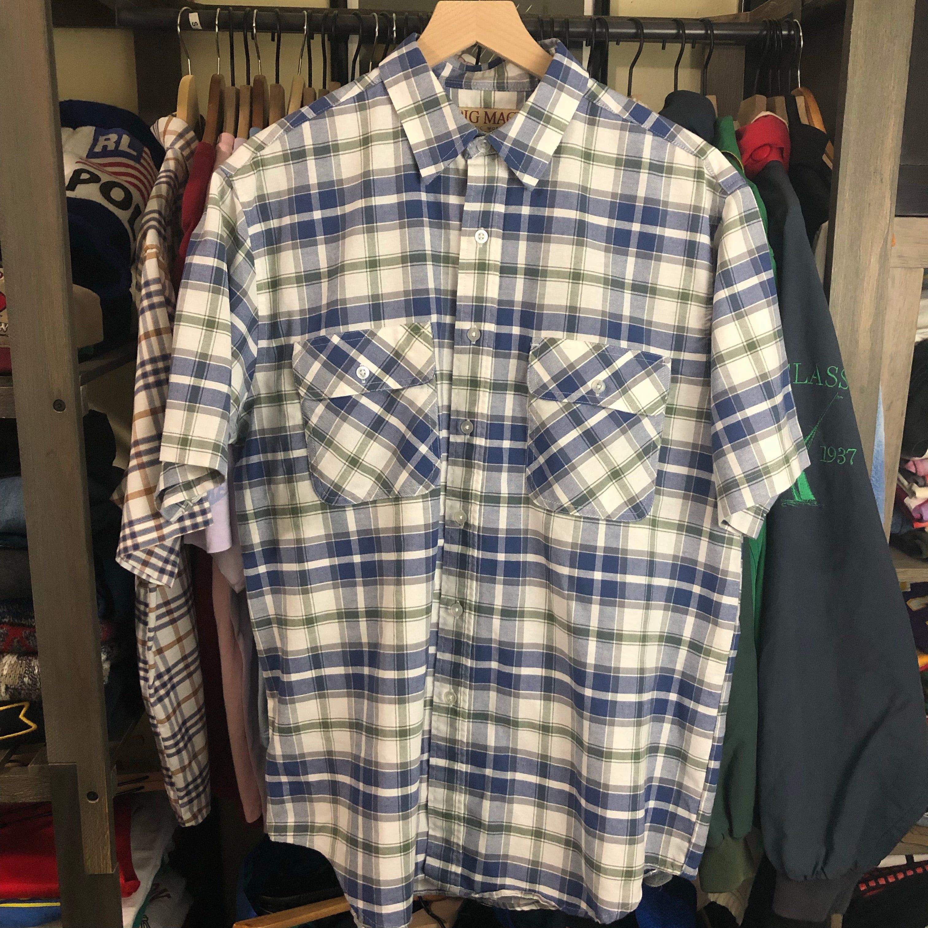 Big Mac × Vintage Vintage Big Mac Plaid Work Shirt (L) | Grailed