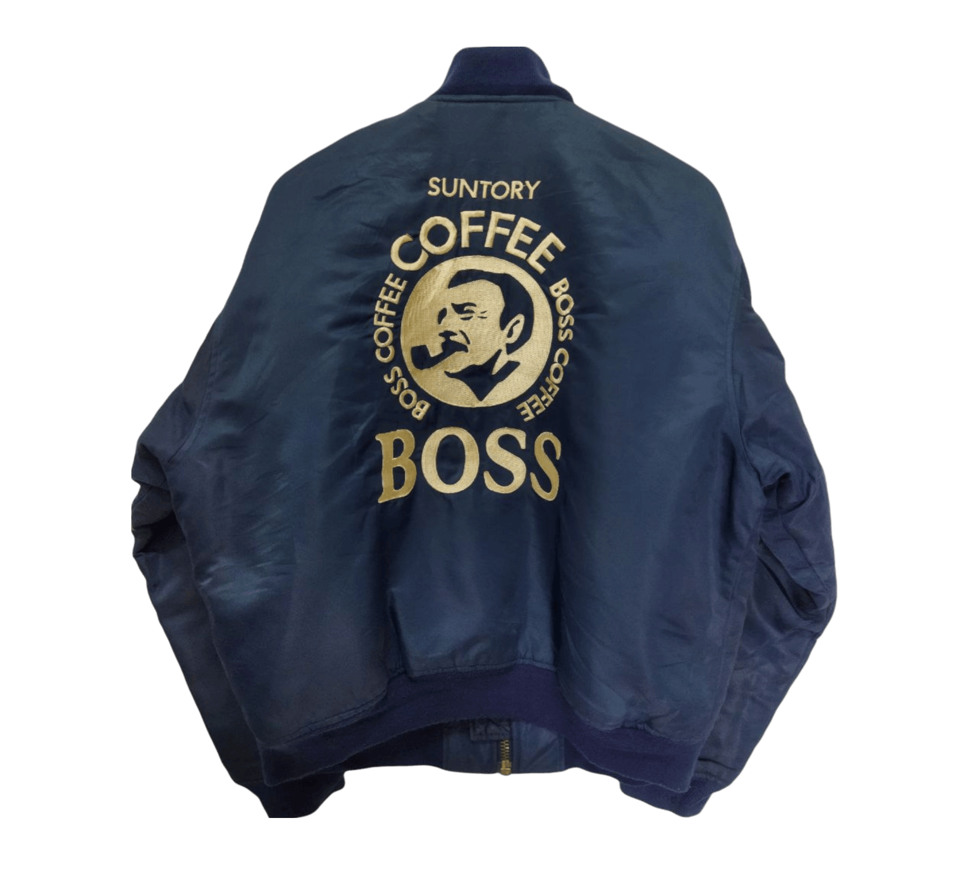 Vintage Rare🔥Vintage Suntory Boss Coffee Embroidery Logo Jacket | Grailed