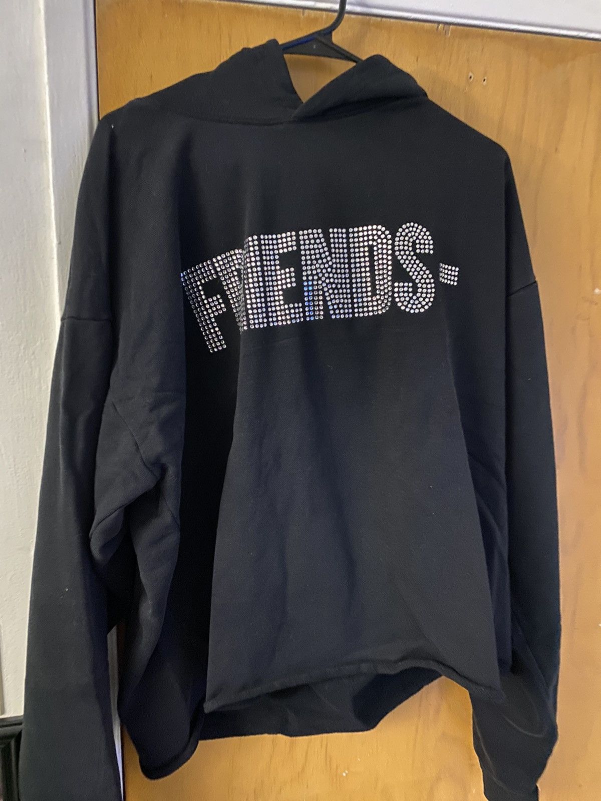 Vlone Vlone Swarovski Rhinestone Friends Pullover Hoodie | Grailed