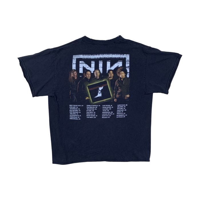 Vintage Vintage nine inch nails NIN graphic band t shirt | Grailed