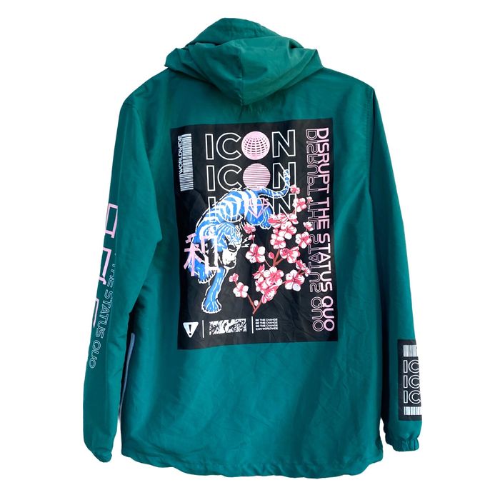 Brooklyn Cloth Disrupt the Status Quo Hoodie Windbreaker Jacket ...