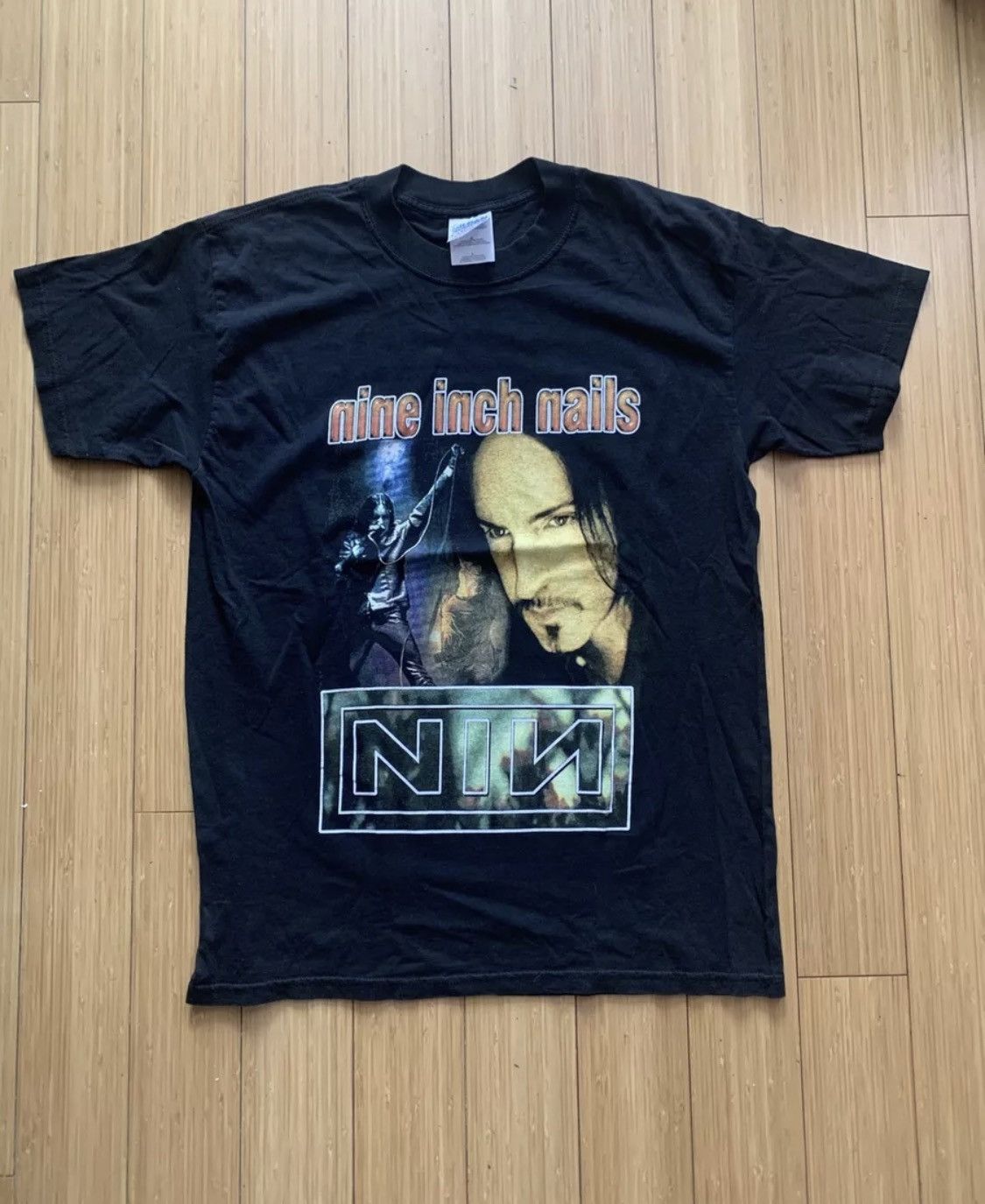 Band Tees × Vintage Nine Inch Nails NIN Tour Tee 90’s | Grailed