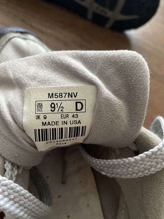 New Balance Vintage New Balance 587 Made in USA | Grailed