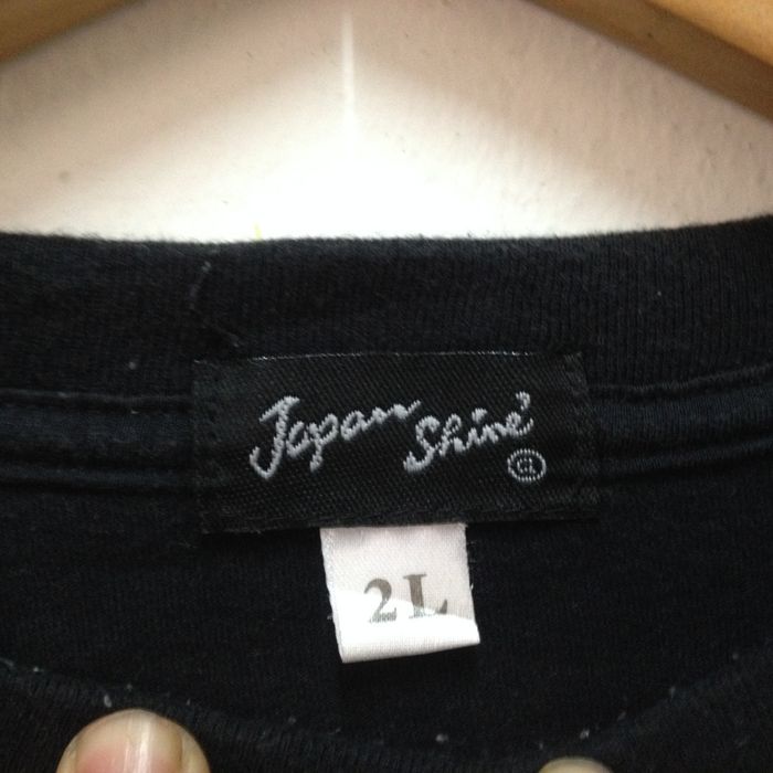 Japanese Brand JAPAN SHINE JAPANESE Black T-Shirt Size L | Grailed