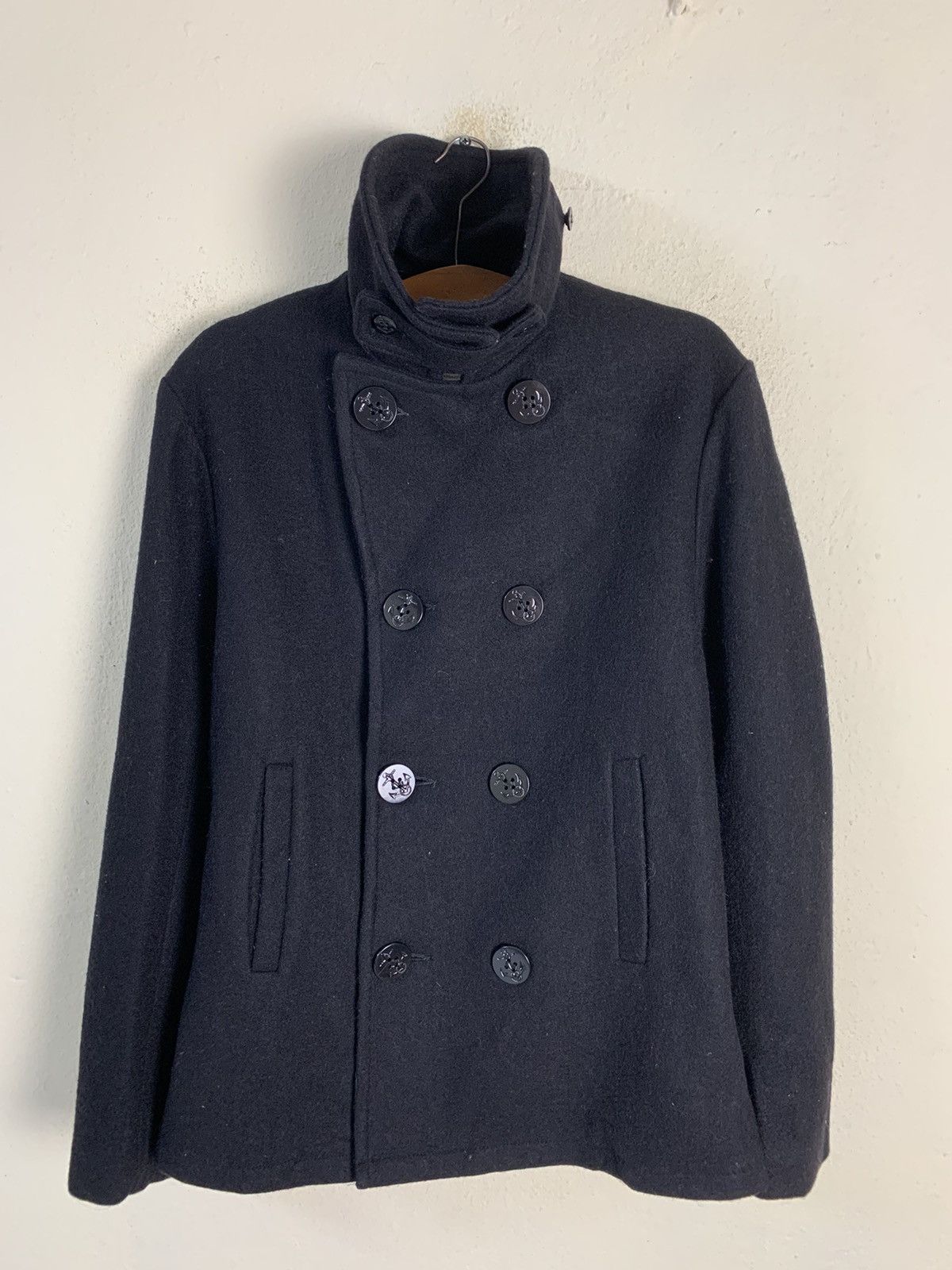Fidelity Fidelity By Gerald & Stewart Pea Coat Wool Jacket | Grailed