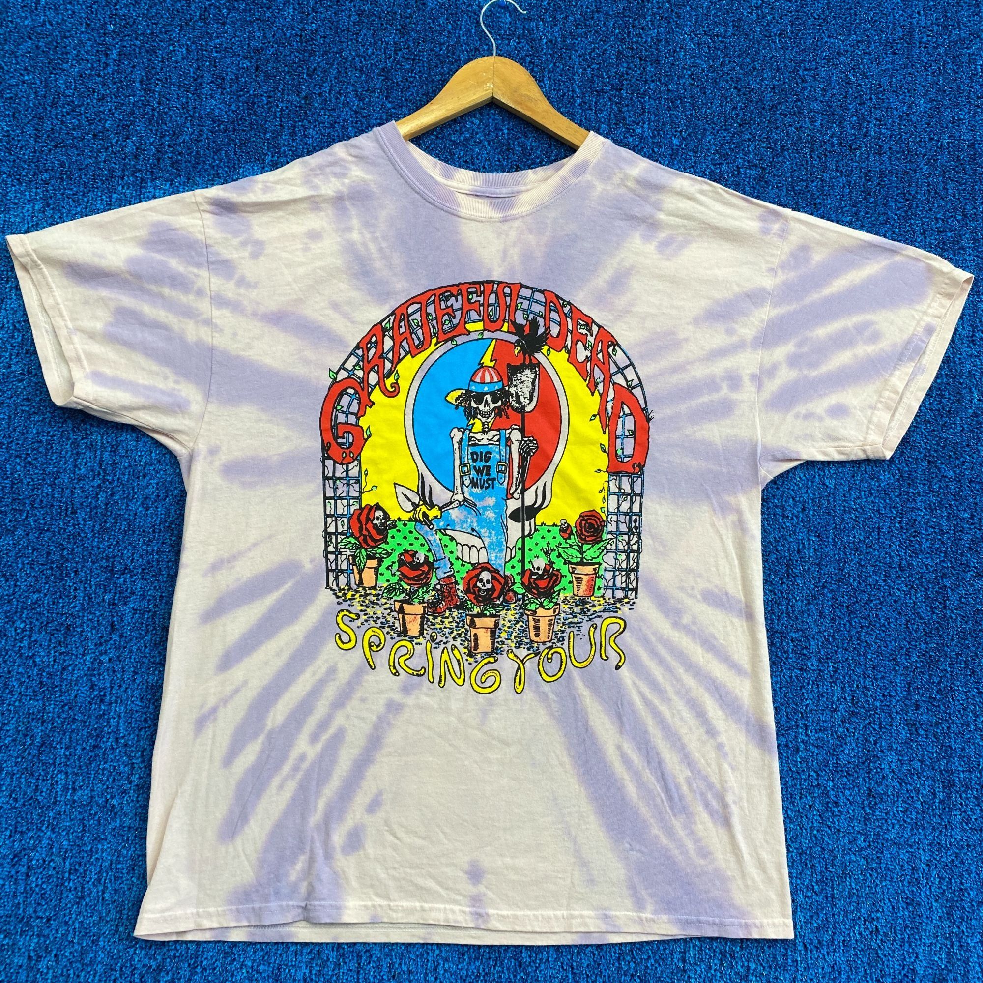 Grateful Dead × Streetwear × Tour Tee Grateful Dead Dig We Must Spring ...