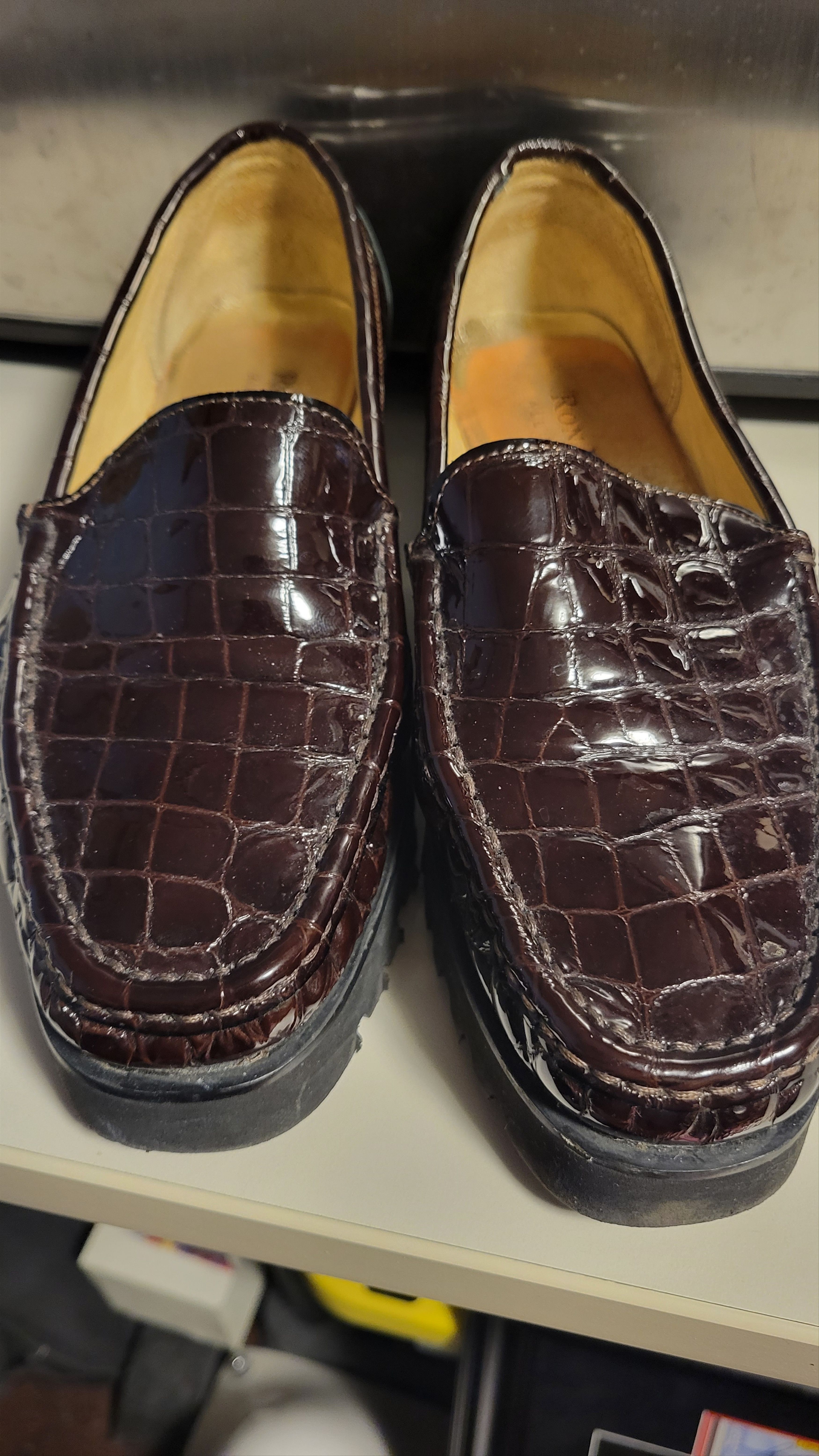 Dolce & Gabbana Womens Italian loafer shoes mint | Grailed