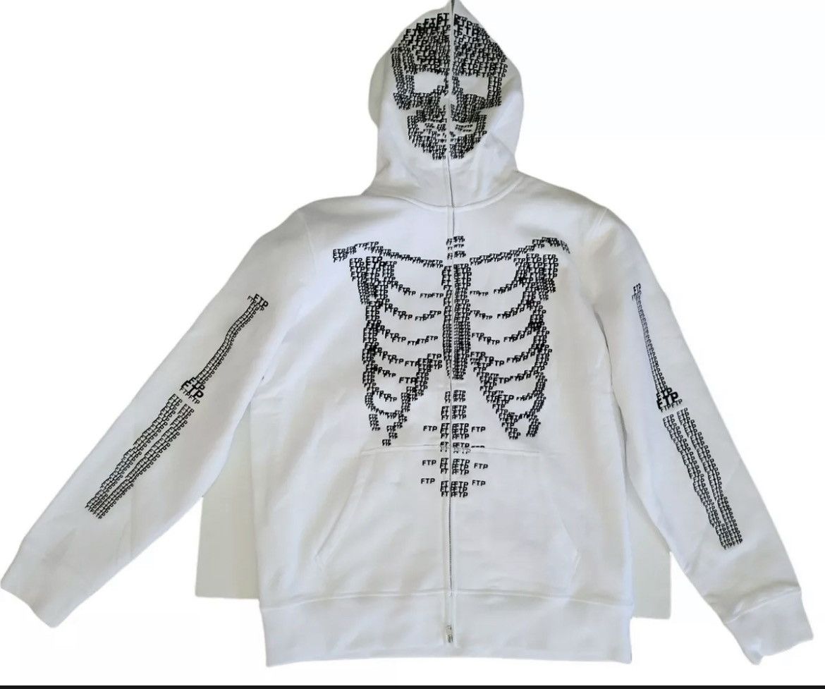 Fuck The Population FTP SKELETON FULL ZIP XL | Grailed