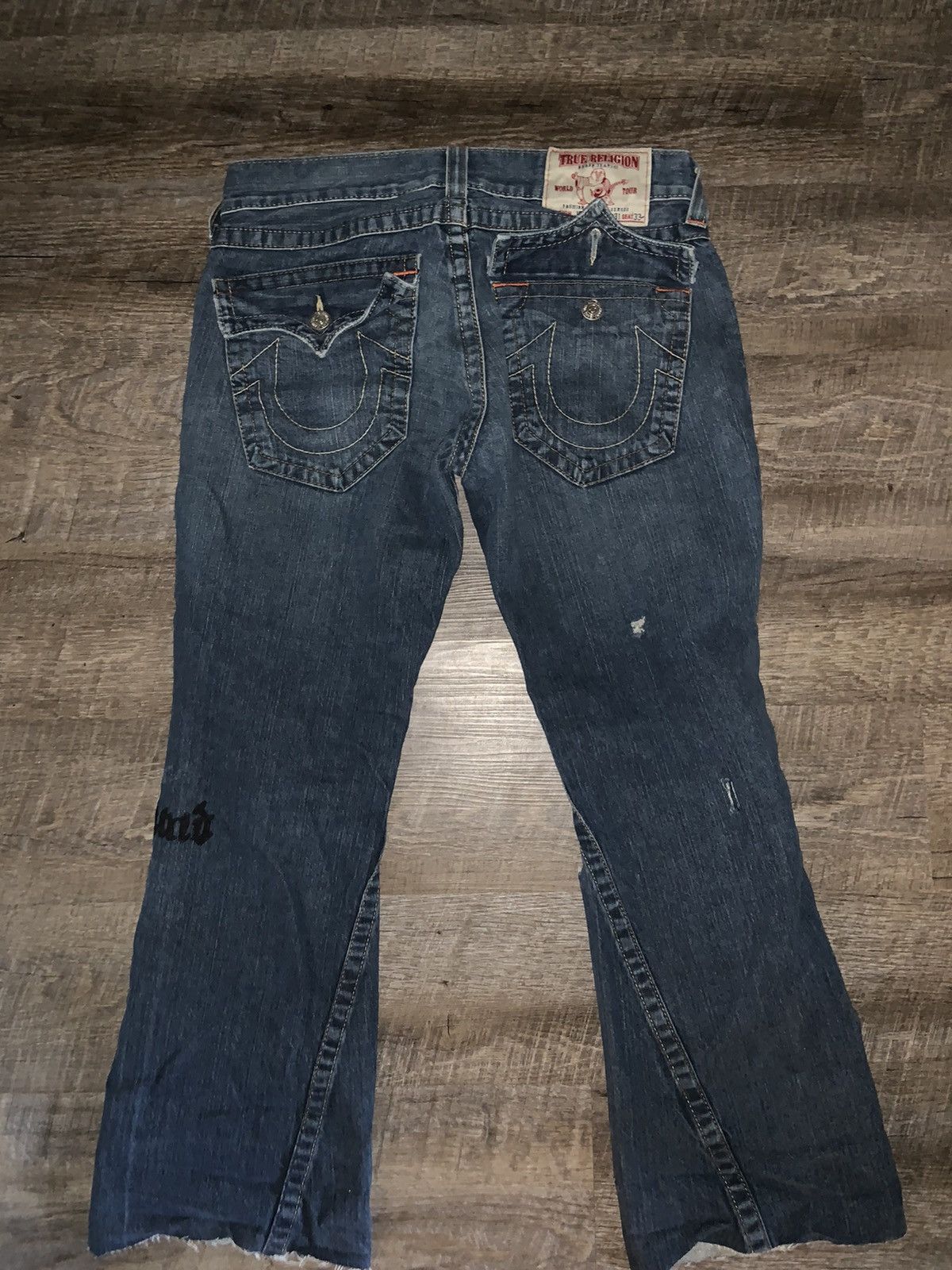 True Religion Custom Haunted Mound Trueys 31 | Grailed