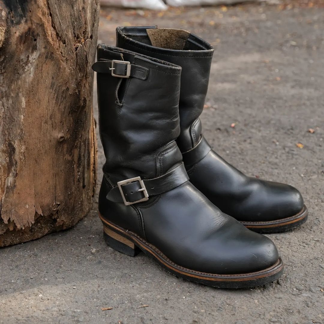 Red Wing Red Wing 2268 Engineer Boots Steel Toe Original USA | Grailed