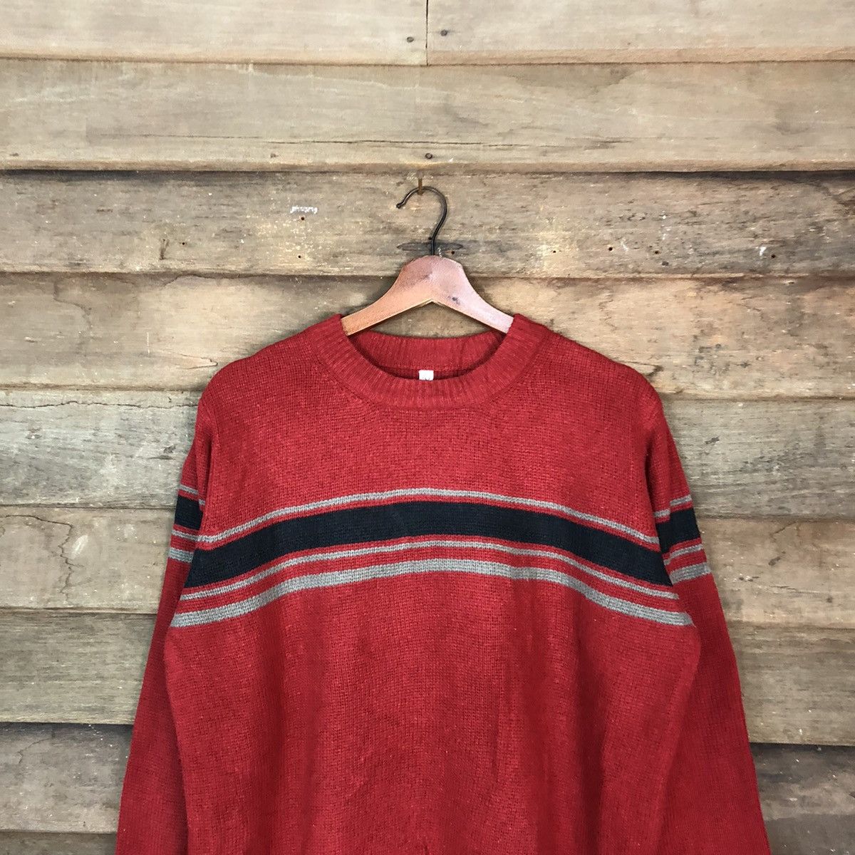 Homespun Knitwear × Solid and Striped × Uniqlo Uniqlo Red stripe japan ...