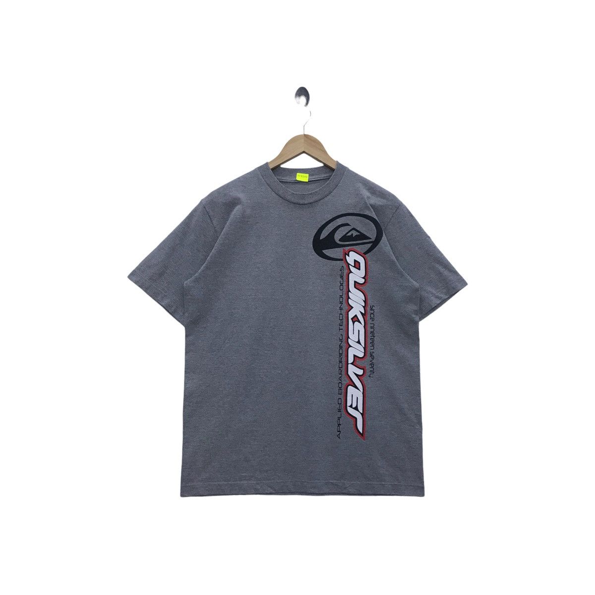 Quicksilver × Surf Style Rare!! Quicksilver Spellout Surf Surfing tee ...