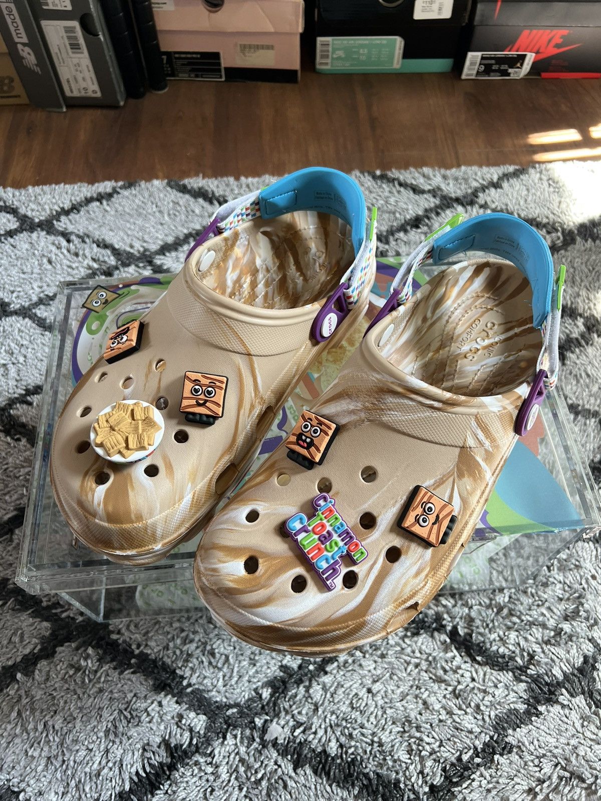 Crocs Cinnamon Toast Crunch x Crocs Classic Clog (Special Box) | Grailed