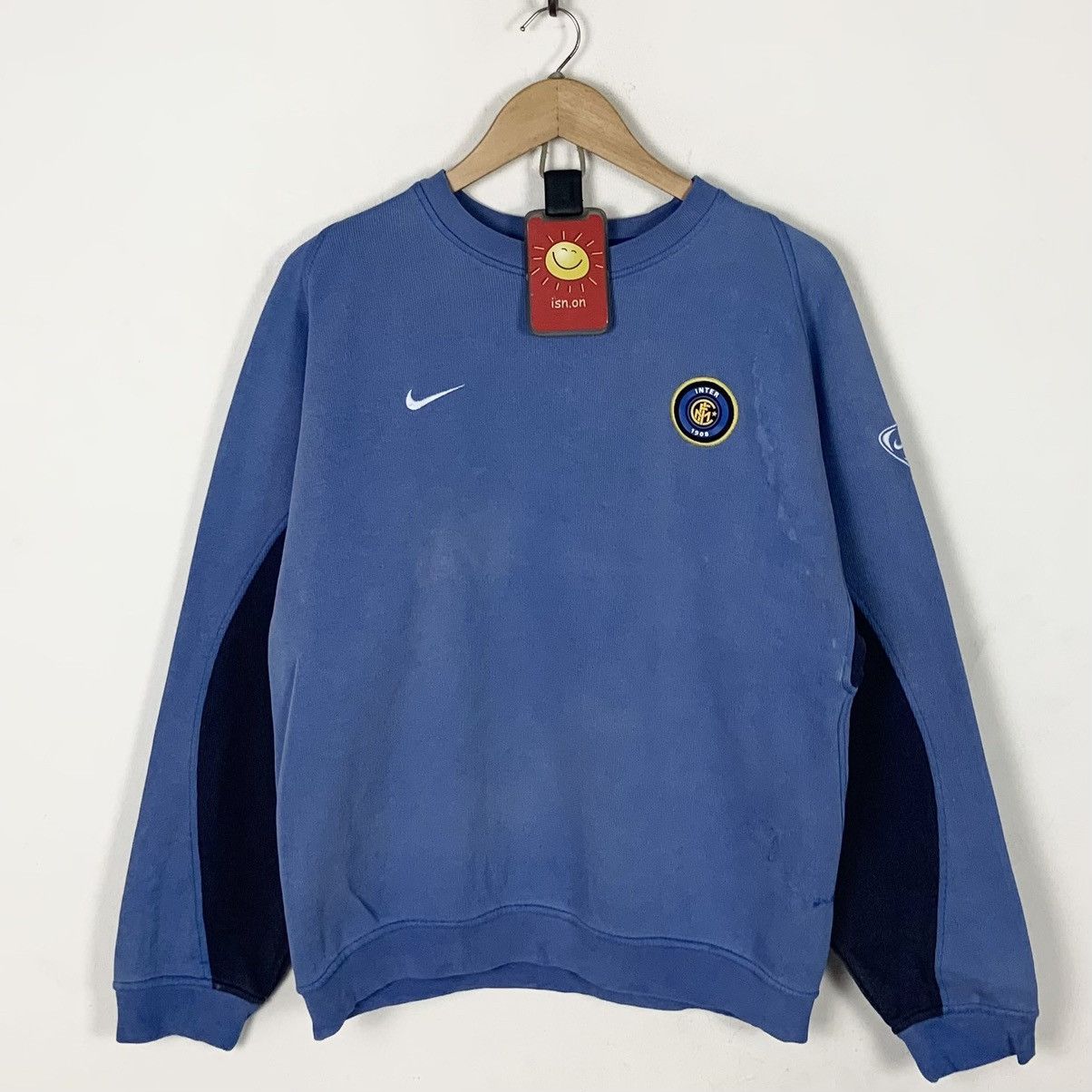 Nike × Vintage Vintage Nike Inter Milan FC Sweatshirt Crewneck | Grailed