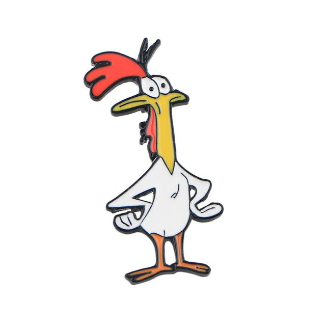 Cartoon Network Cow & Chicken Cartoon Network Custom Made Enamel Pin ...