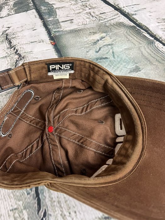 Ping Ping G10 Rapture V2 Golf Hat Brown Adjustable Baseball Cap | Grailed