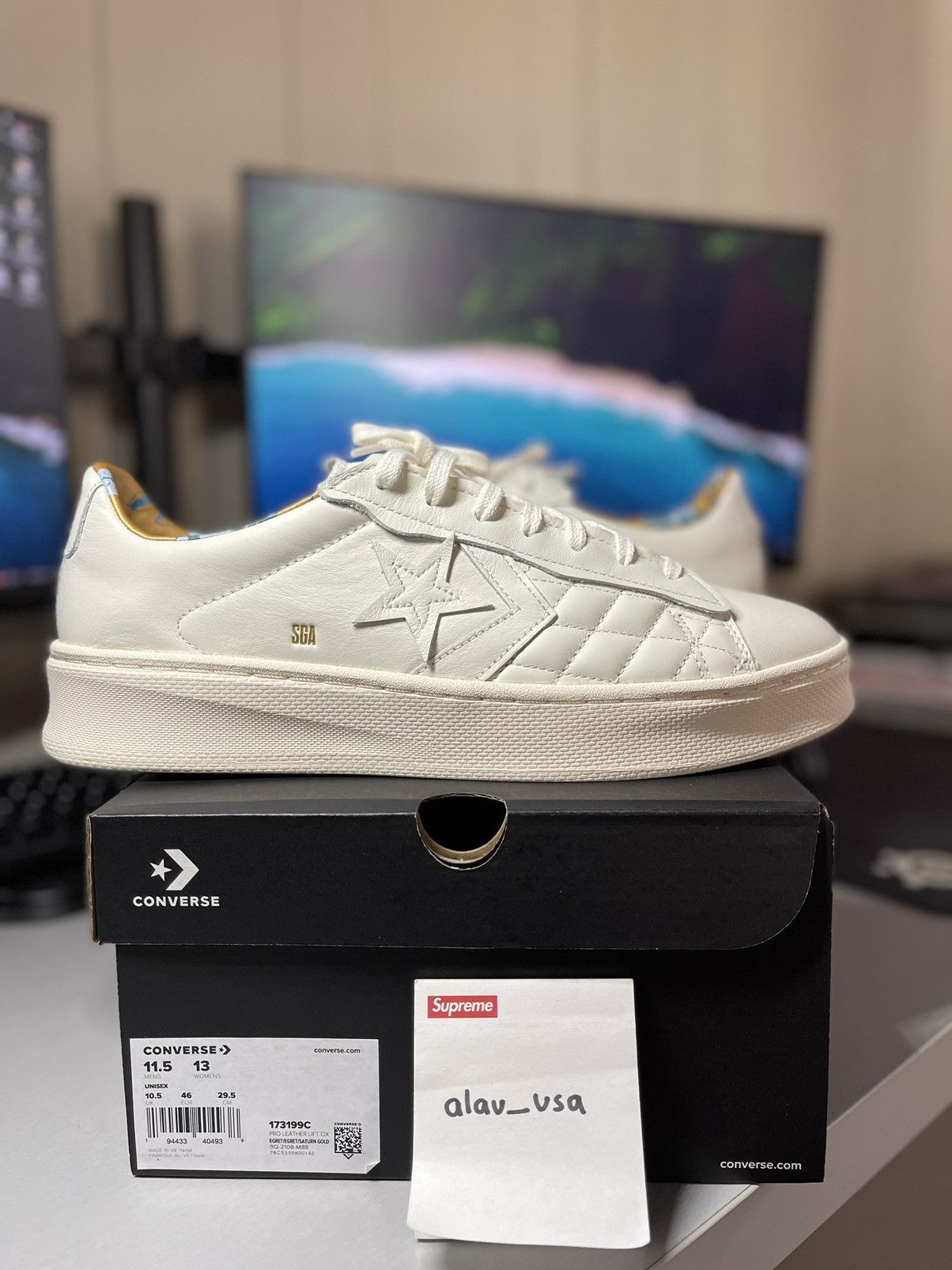 Converse SGA Pro Leather Lift x Chase the Drip | Grailed