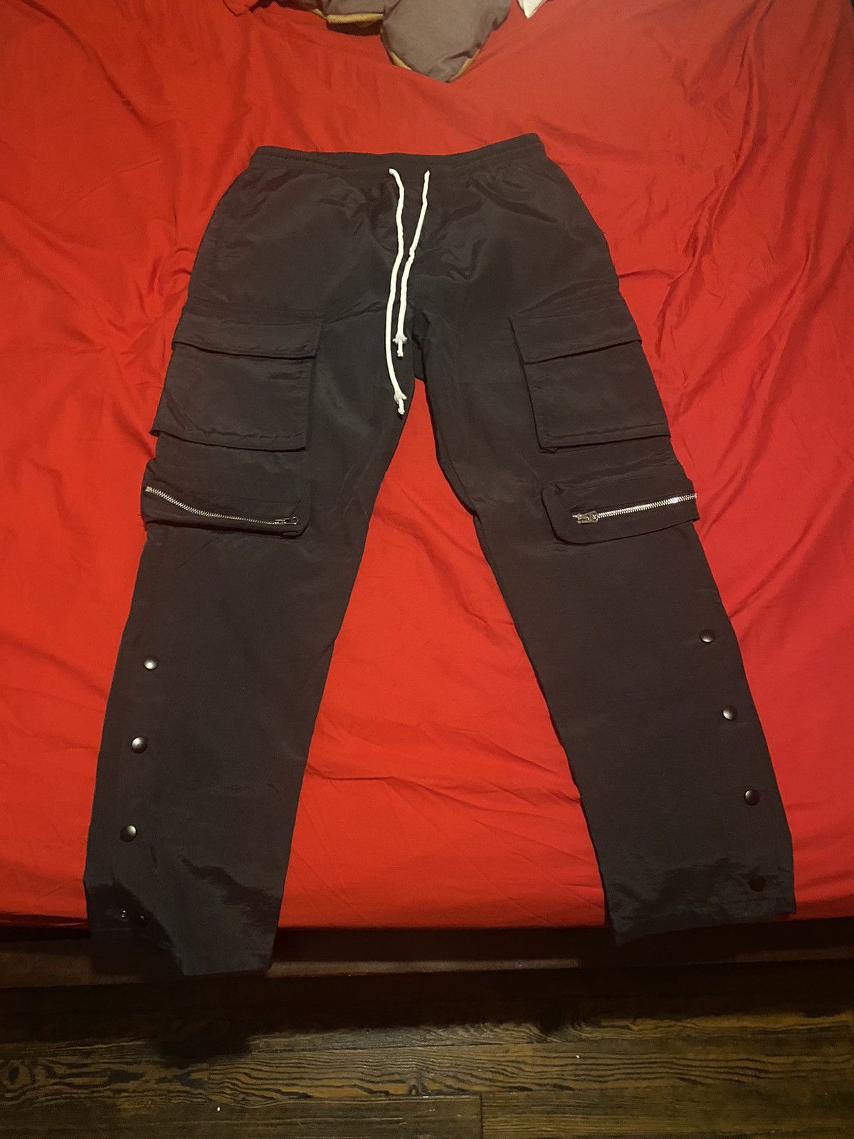 Vintage Dual Pocket Zip Cargo Twill Pants | Grailed