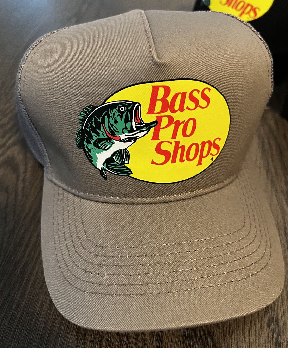 Bass Pro Shops Bass Pro Shop Mesh Hat - GREY | Grailed