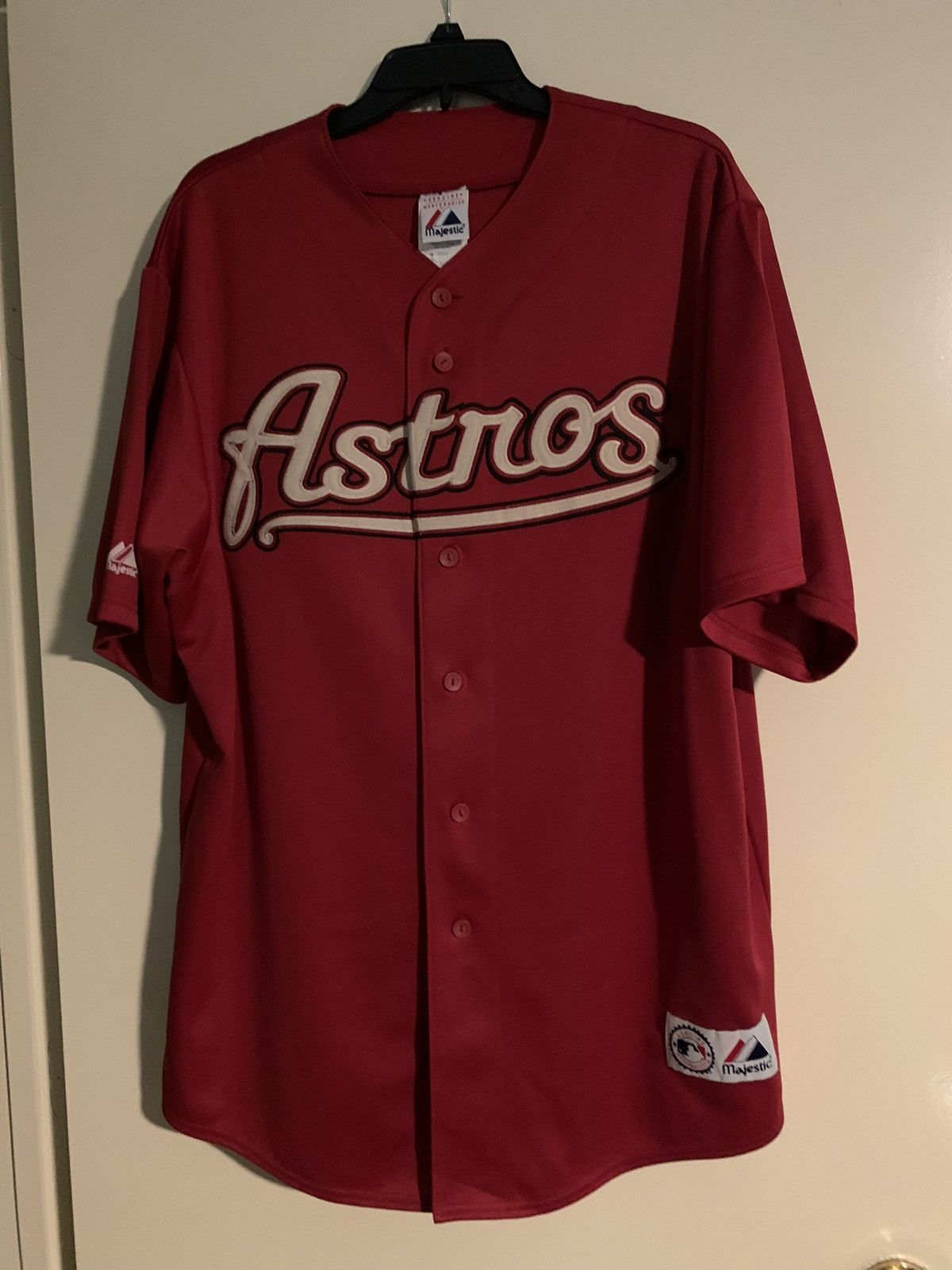 Majestic Vintage Houston Astros Brick Red Jersey | Grailed