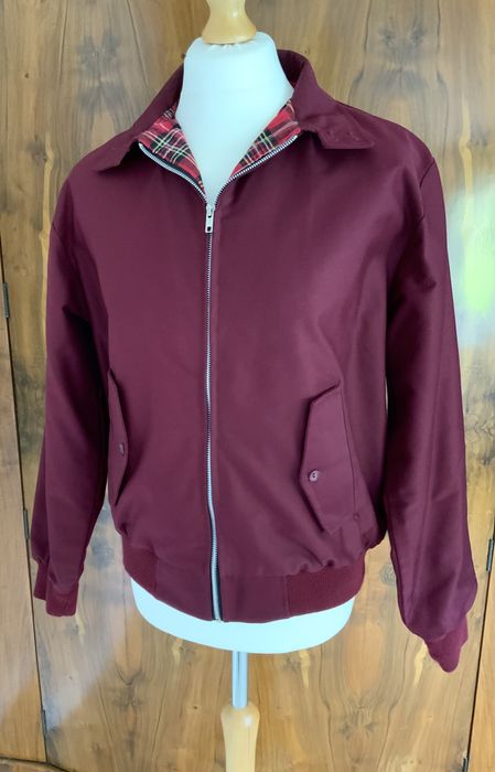 Other Maroon Harrington jacket ska mod skinhead bomber | Grailed