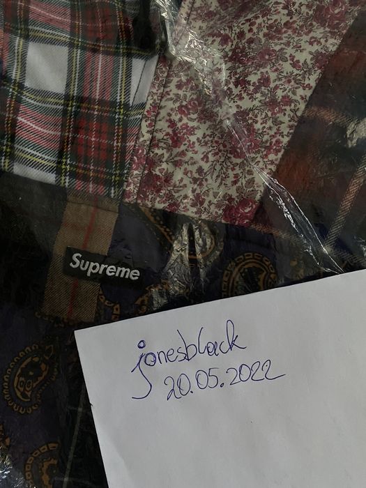 Supreme Supreme Patchwork Anorak | Grailed