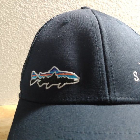 Patagonia Patagonia Saltchuk Fishing Logo Mesh Snap Back Hat | Grailed