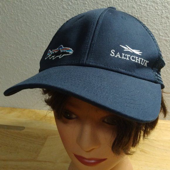 Patagonia Patagonia Saltchuk Fishing Logo Mesh Snap Back Hat | Grailed