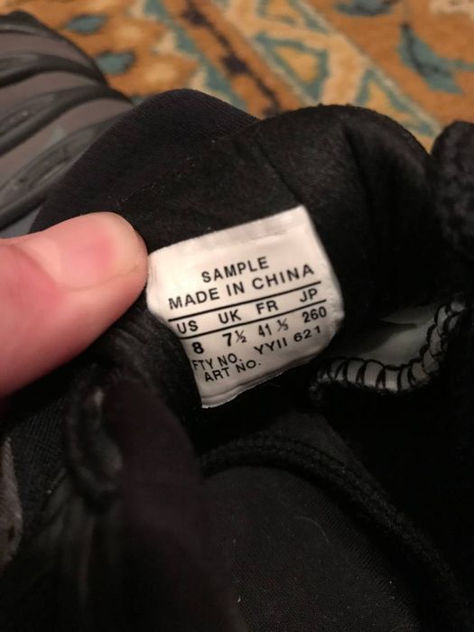 Adidas Yohji Yamamoto A/W 2002 tenet flower sneaker sample | Grailed