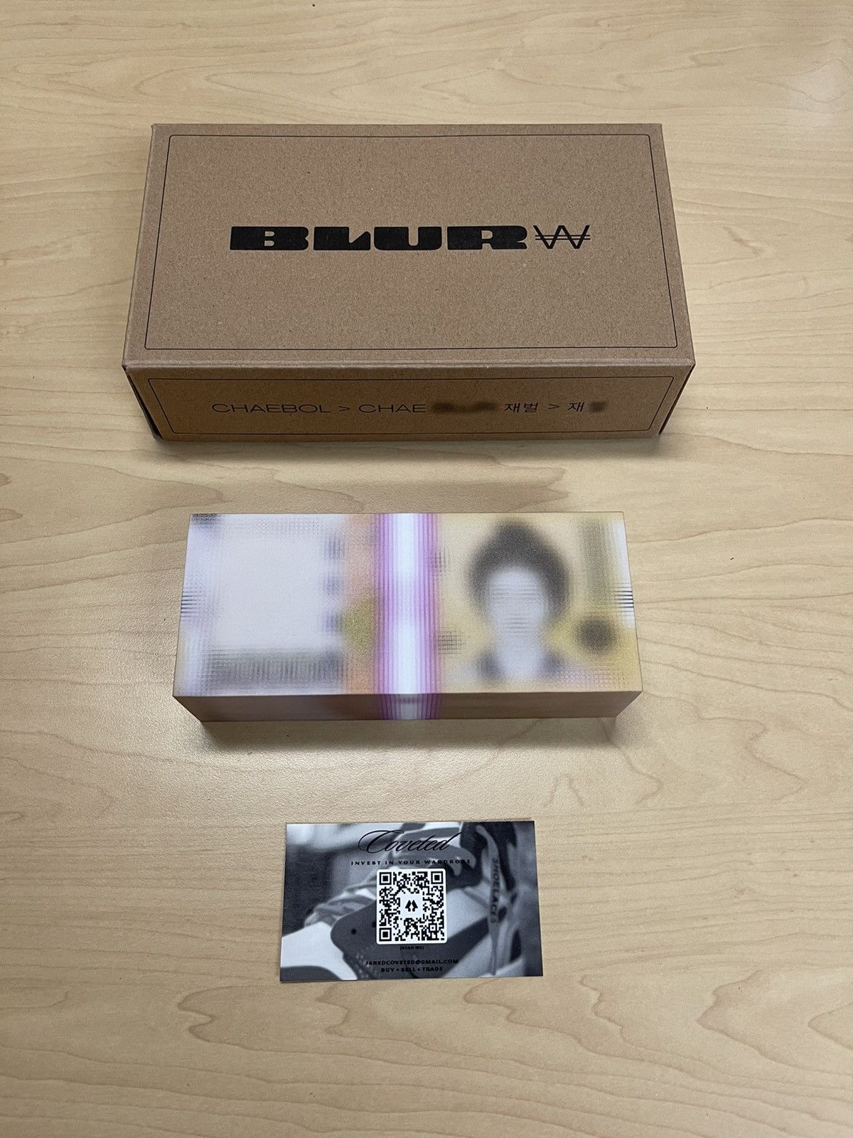 Kith Kith Mischief MSCHF Blurred Money Stack Art New | Grailed