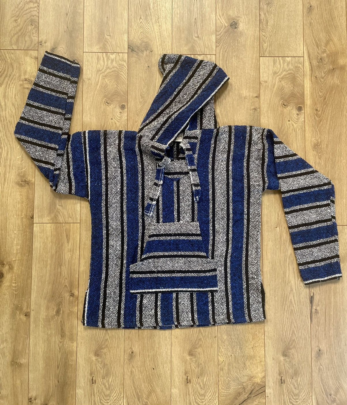 Vintage Vintage 2000s KAPITAL Style Drug Rug The Dude Pullover Hood ...