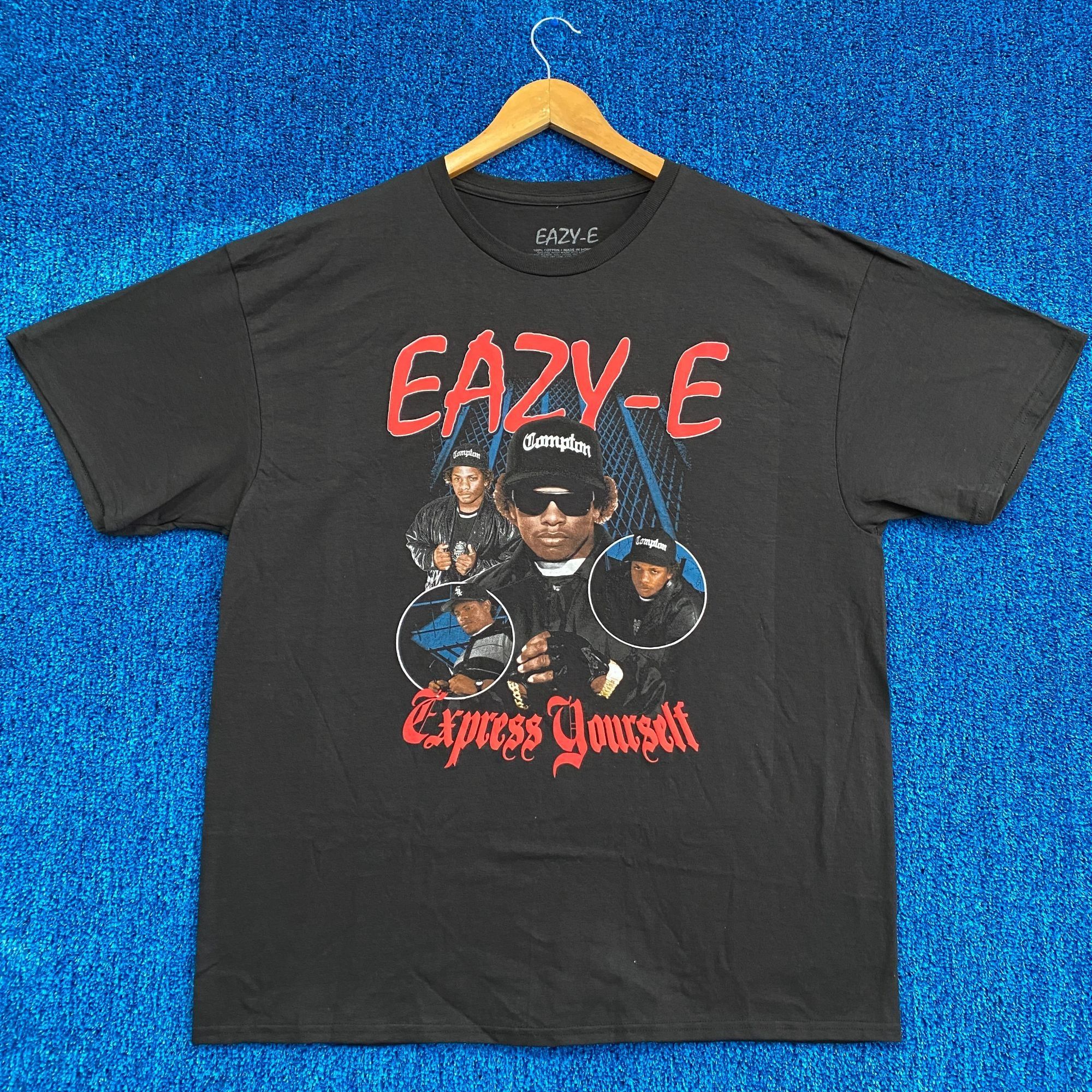 Rap Tees × Streetwear × Tour Tee Eazy-E Exress Yourself Hip Hop Tour ...