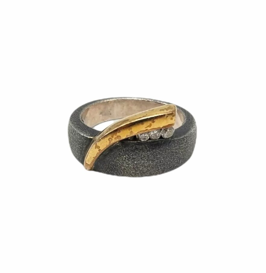 Avant Garde Avant Garde Ring Sterling Silver .925 Modernist Size 7.5 ...
